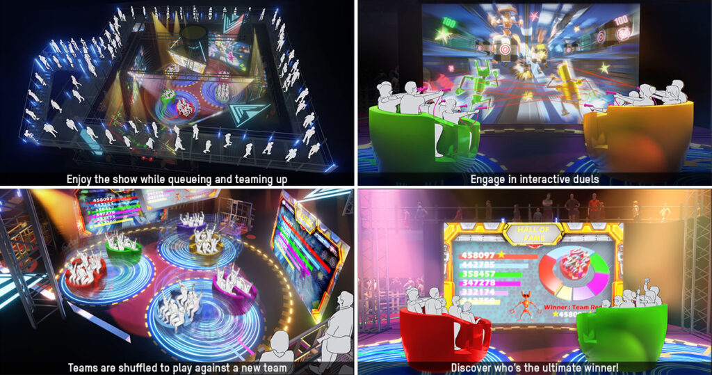 ACTION LEAGUE - Alterface Interactive Dark Rides