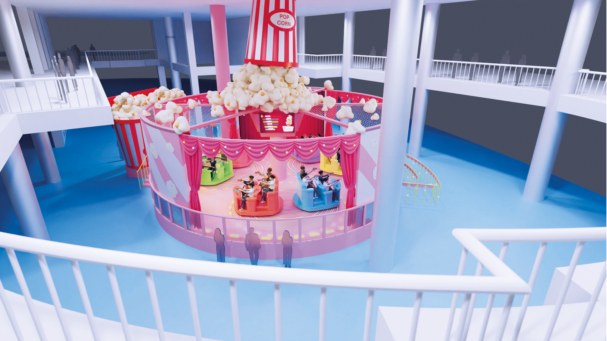 Alterface Introduces Action League™Popcorn Revenge - Alterface Interactive Dark Rides